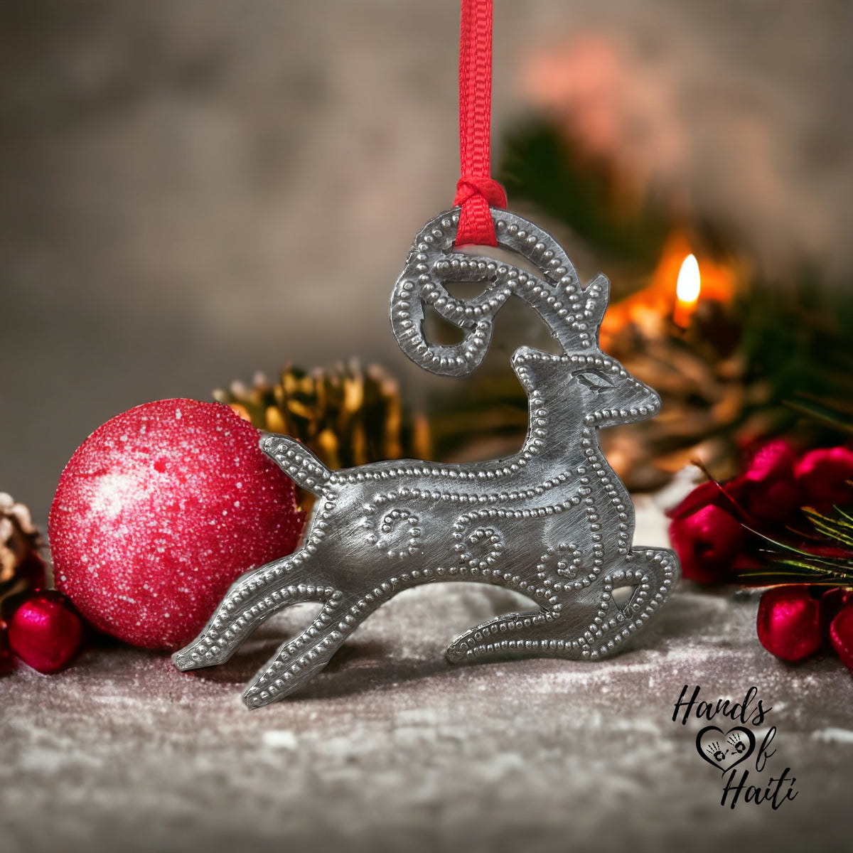 Buck 🦌 Deer Ornament – Hands of Haiti
