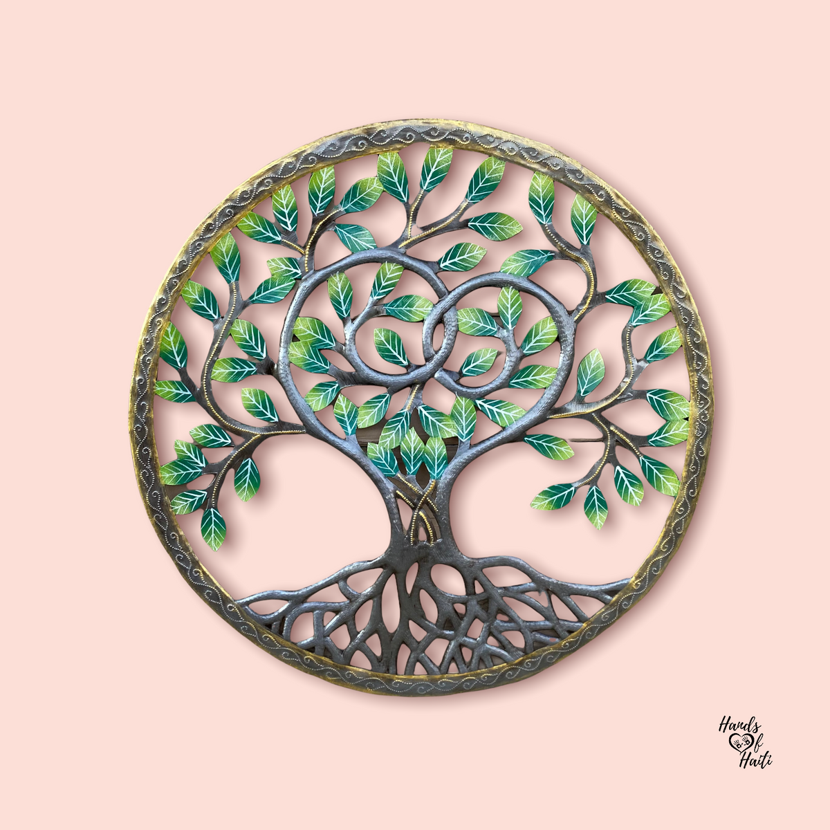 Swirly Tree of Life - Medium 15" – Hands of Haiti